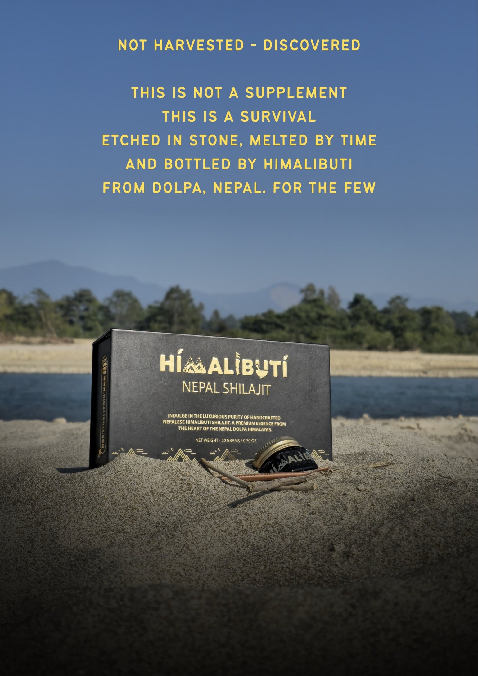 Pure Nepal's Dolpa Shilajit Sundried Shilajit Resin – HIMALIBUTI