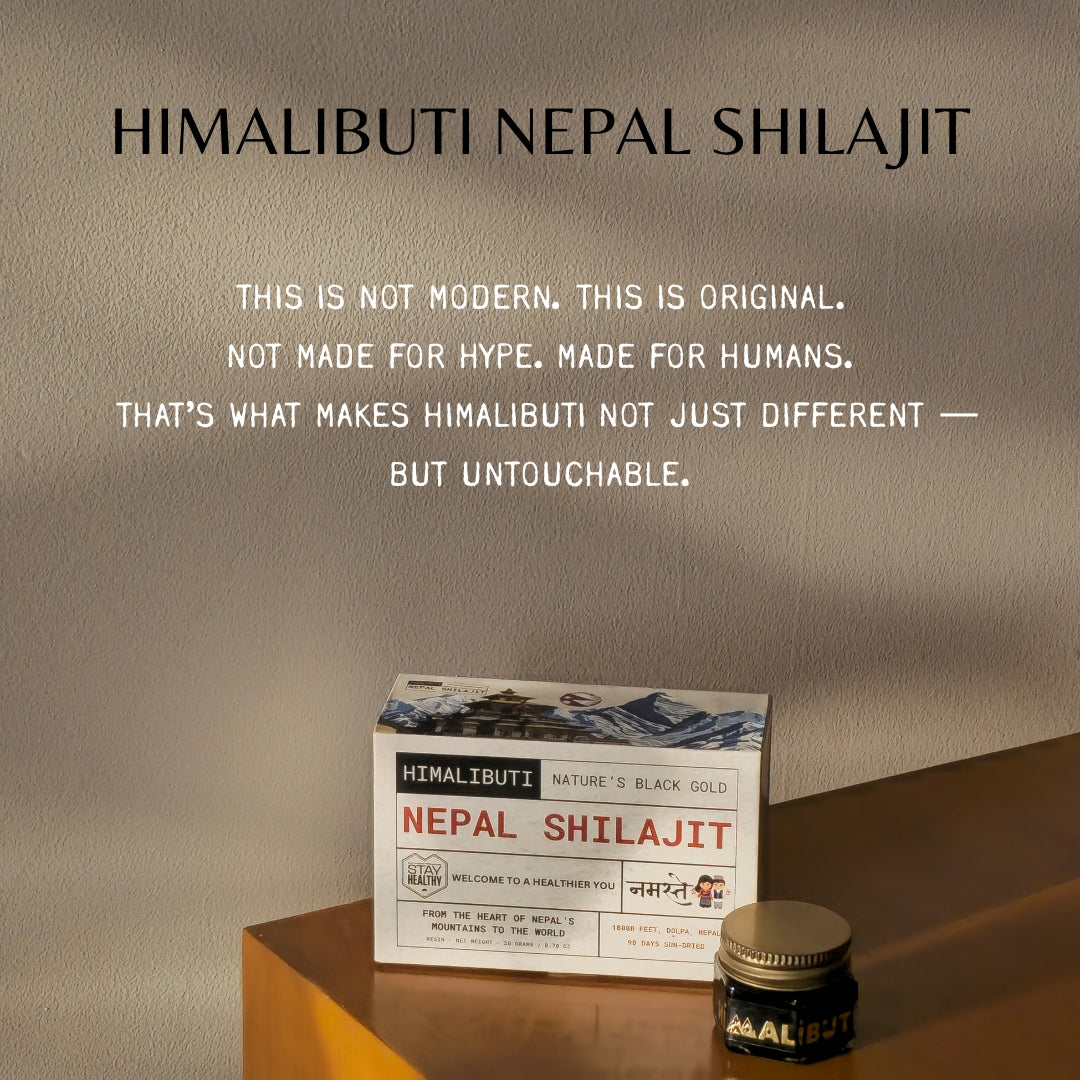 Pure Nepal's Dolpa Shilajit Sundried Shilajit Resin – HIMALIBUTI